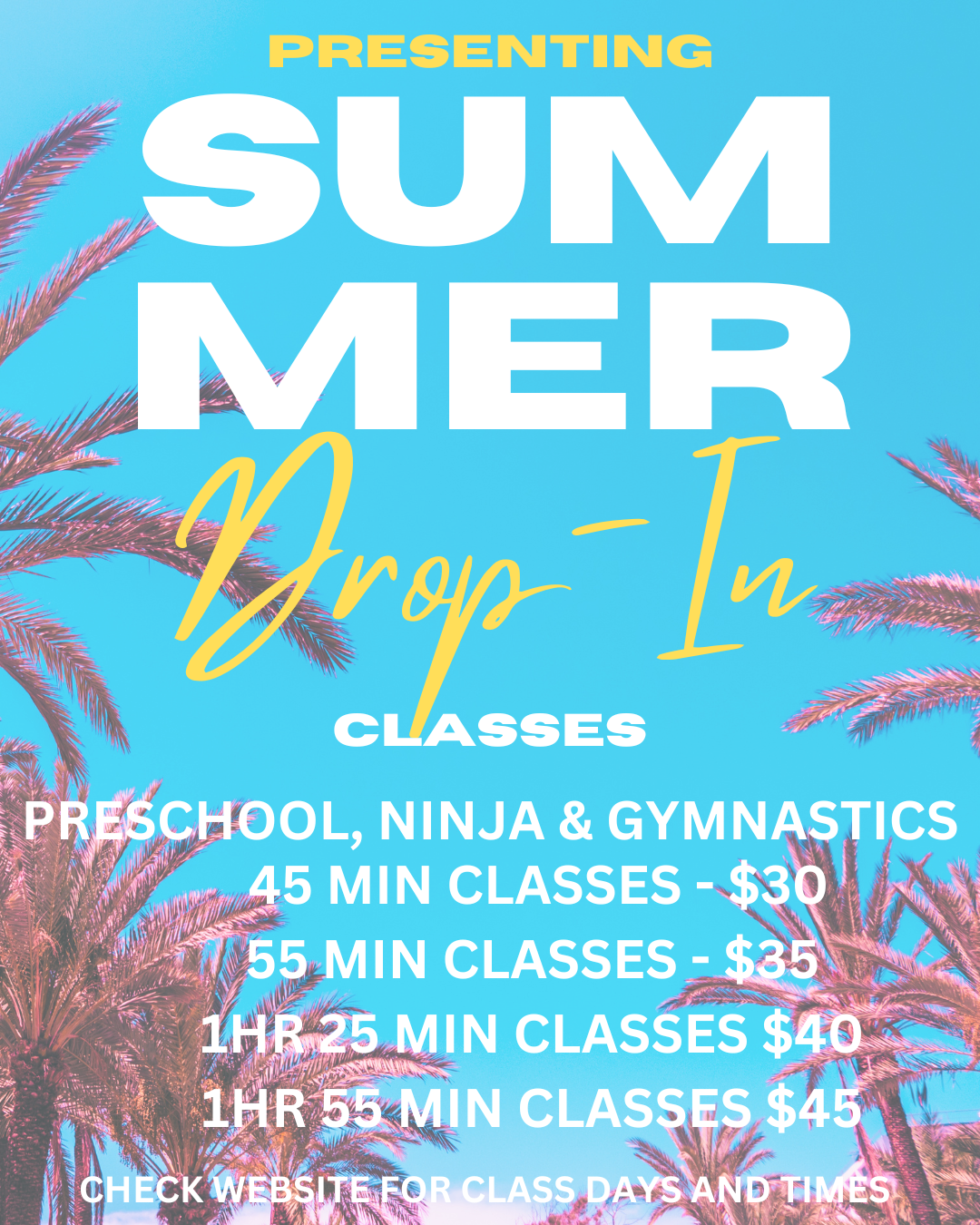 Schedules and Registration